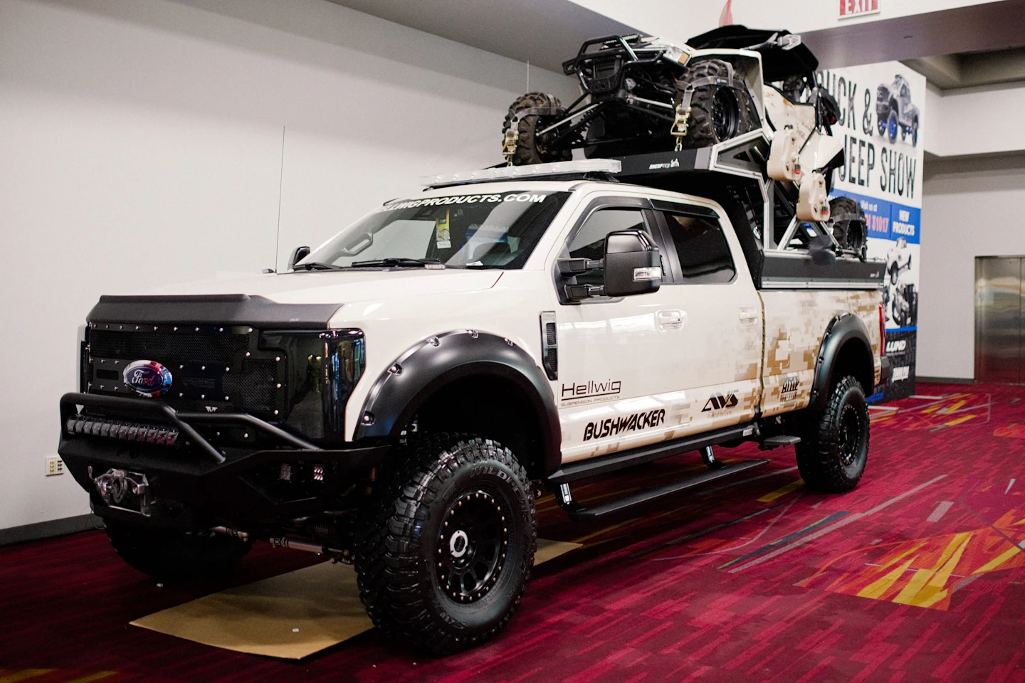 Ford Super Duty custom trucks at SEMA 2018 | Equipment World