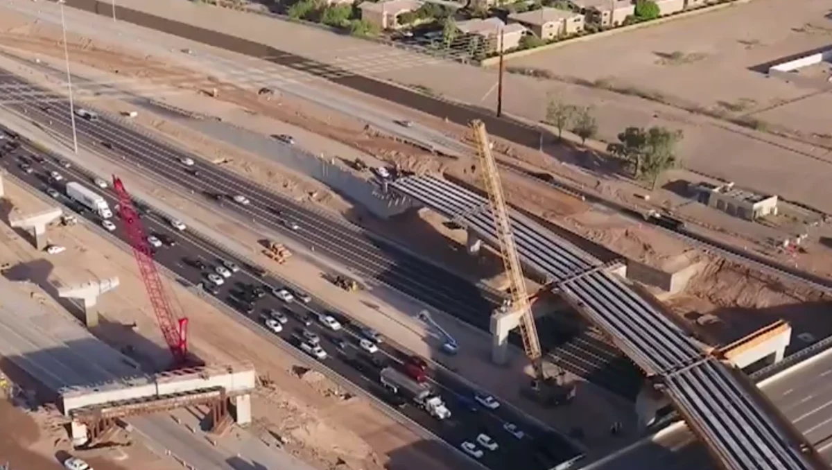 Ariz. DOT South Mountain Freeway extension nearly finished | Equipment ...