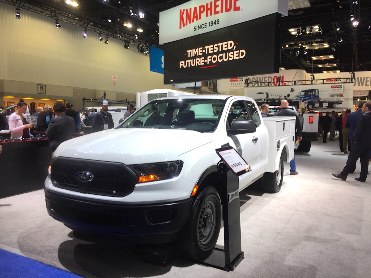 Knapheide's all-aluminum service body for 2019 Ford Ranger | Equipment ...