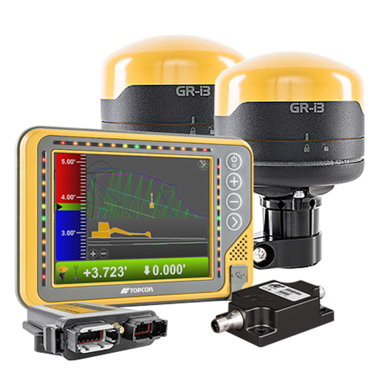 Topcon introduces new digging depth sensor to excavators | Equipment World