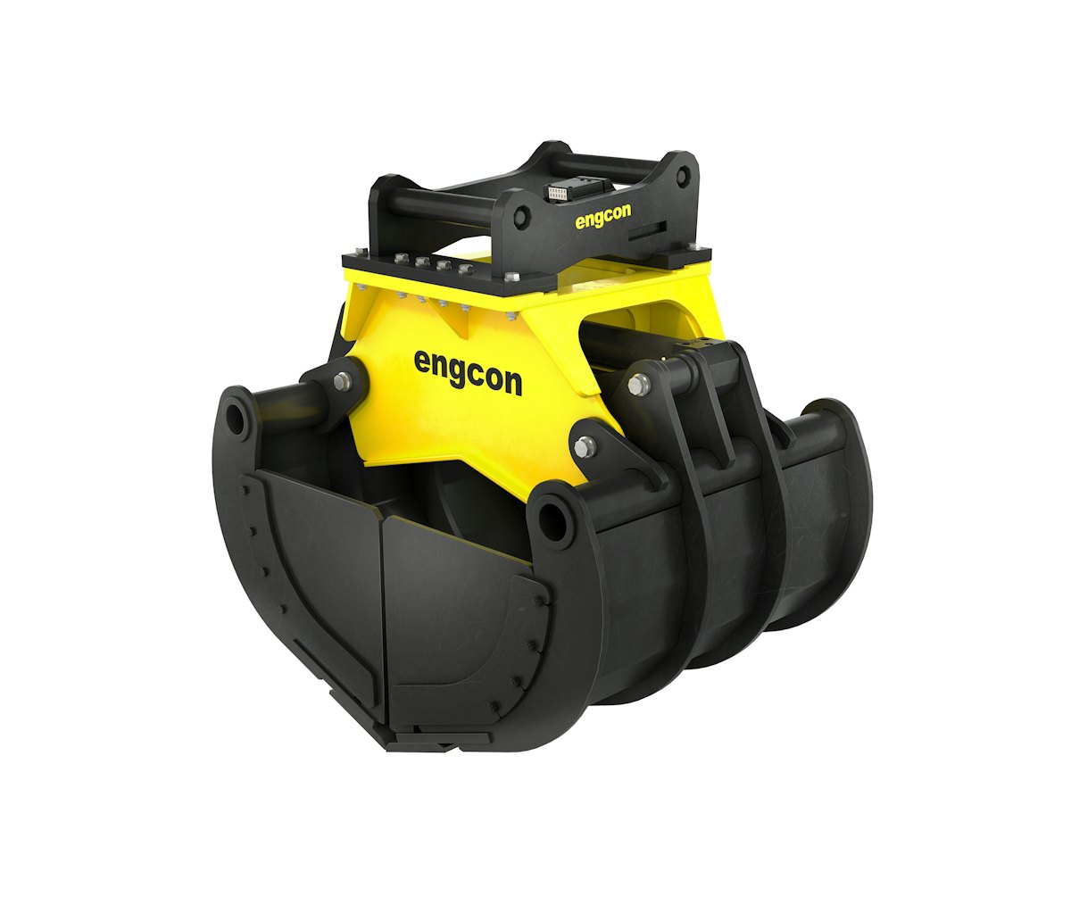 Engcon releases new stone and sorting grapples | Equipment World