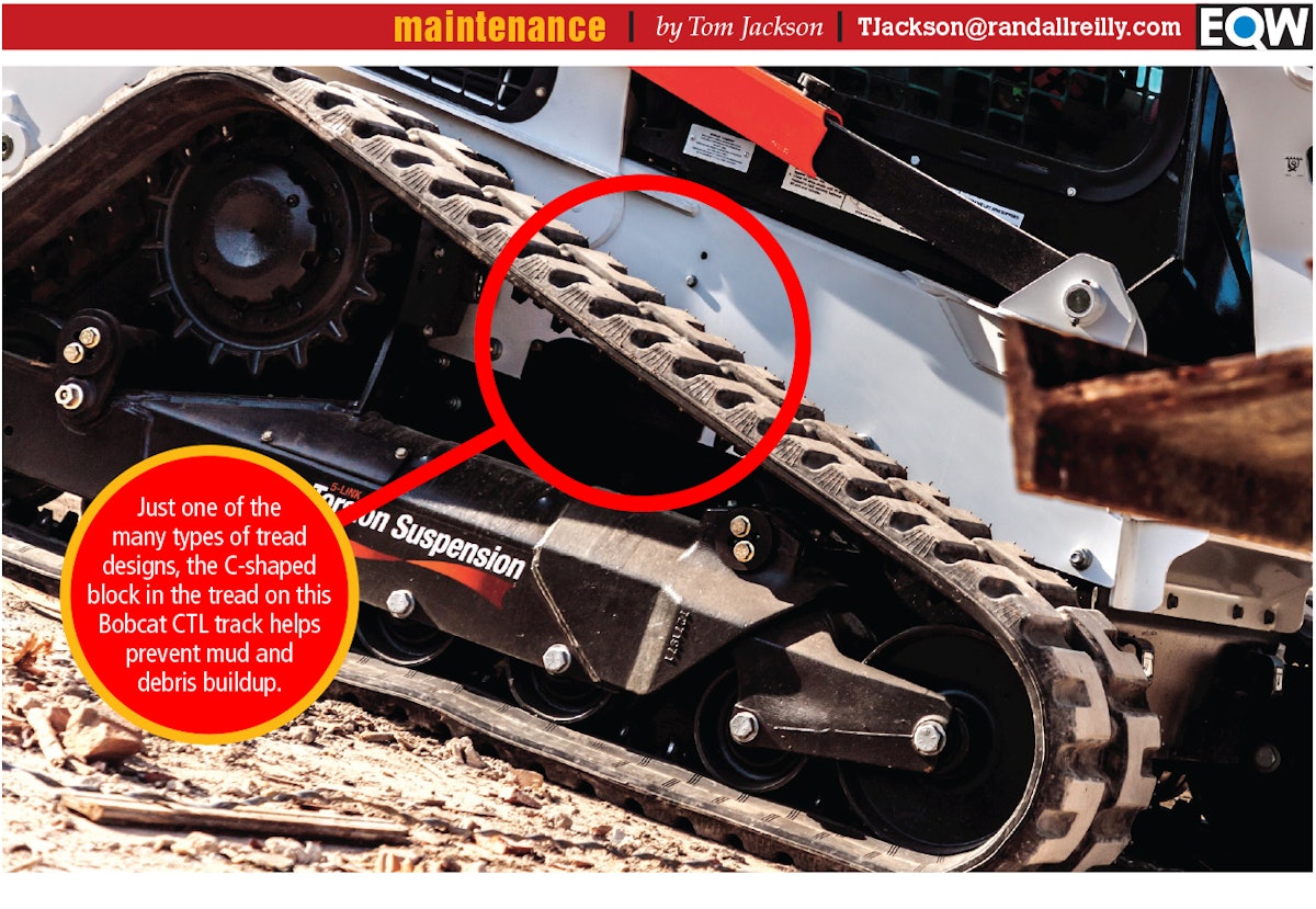 Proper track maintenance for compact track loaders | Equipment World