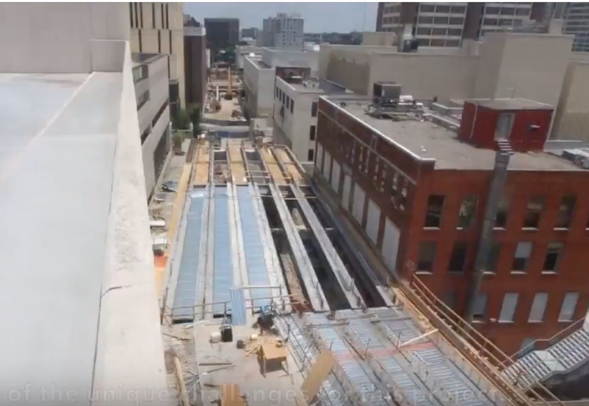 Ga. DOT time-lapse documents ABC project to replace Atlanta’s Courtland ...