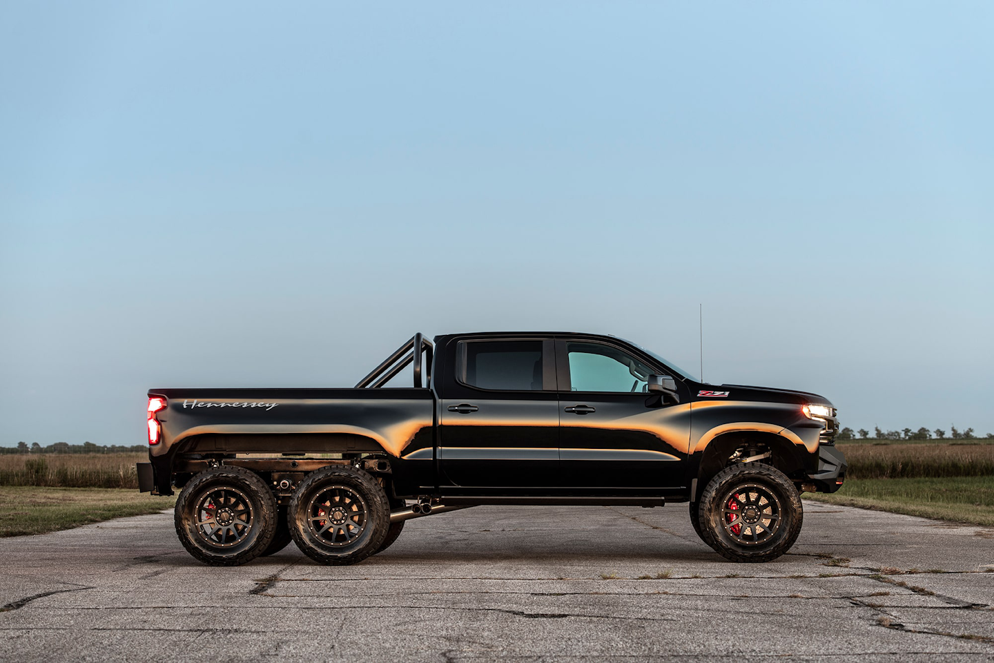 Goliath is the six-wheeled, supercharged Chevy Silverado you’ve always ...