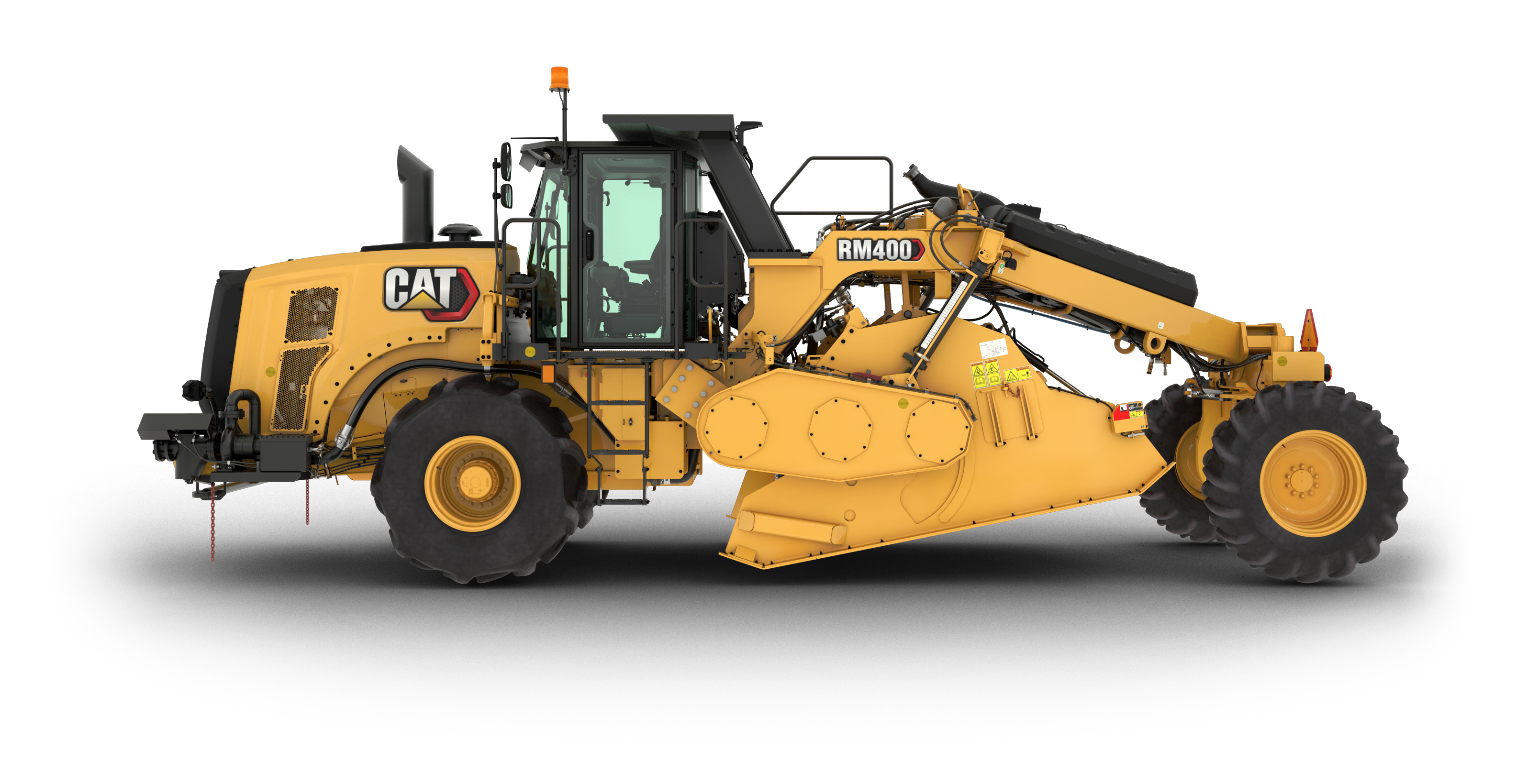 Cat unveils new RM400 Rotary Mixer with more power, visibility ...