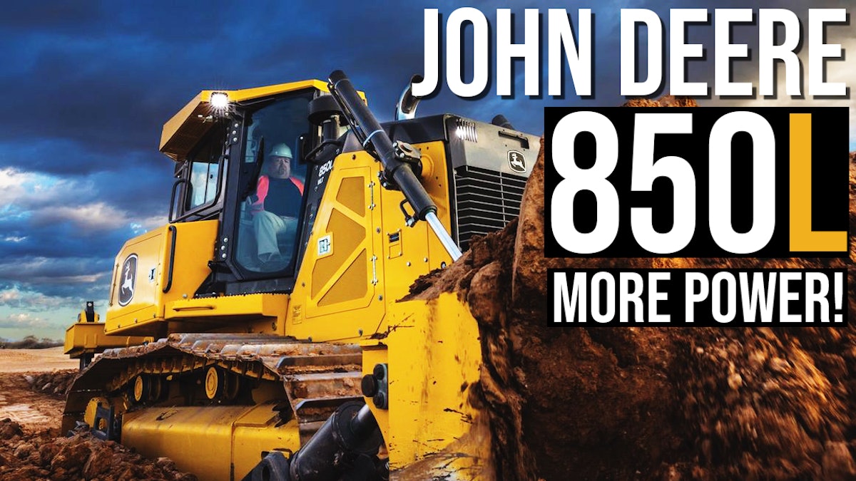 Deere’s More Powerful 850L Dozer: Everything You Need to Know ...