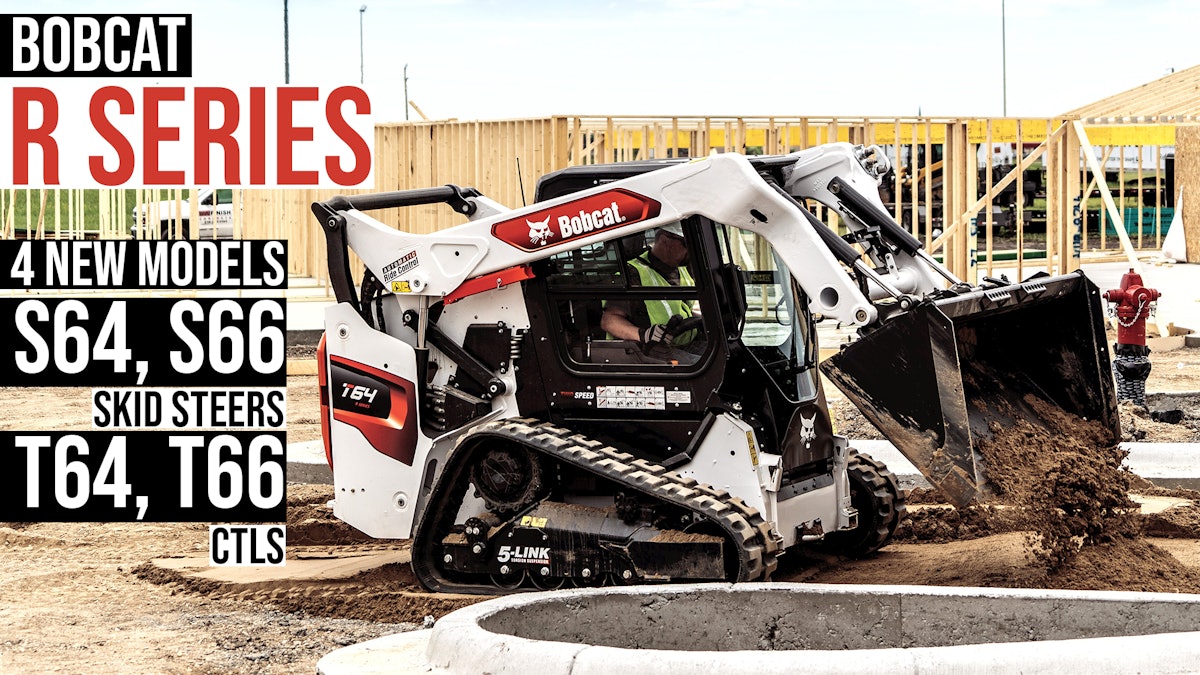 Bobcat Unveils 4 New R-Series Skid Steers and CTLs | Equipment World
