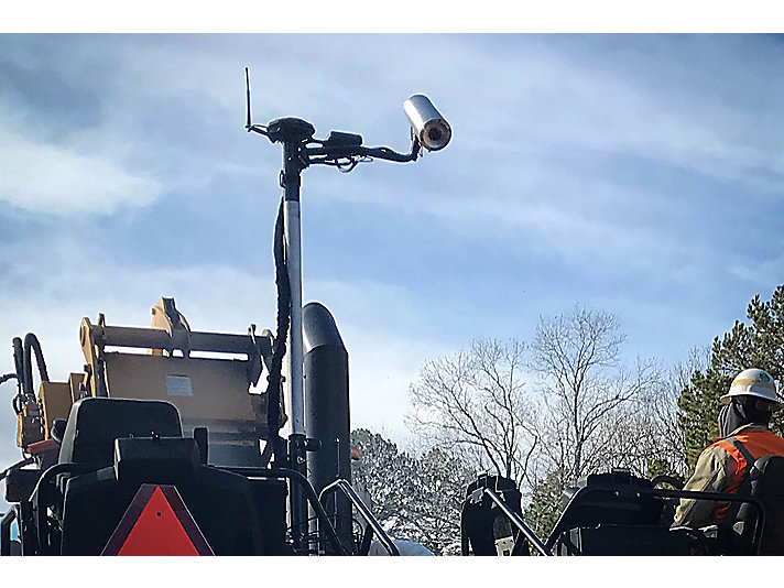 Cat’s New Thermal Imaging Camera Debuts on AP1055F paver | Equipment World