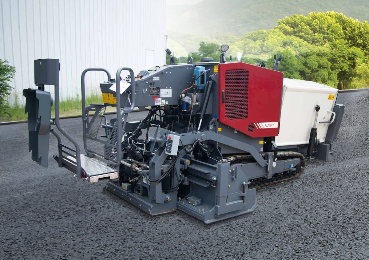 New Dynapac F1250CS paver can be operated remotely by one operator ...
