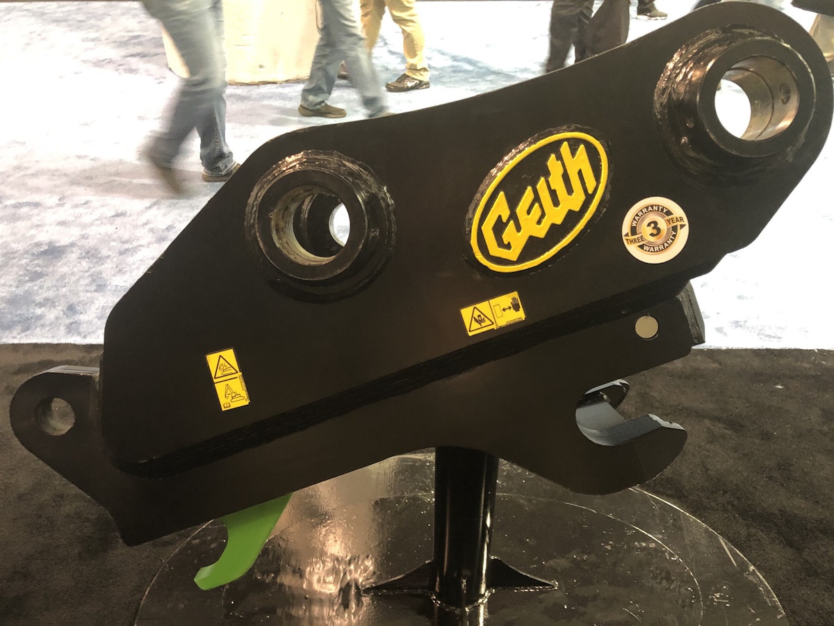 New Geith G4 quick coupler packs front and rear locks for super-secure ...