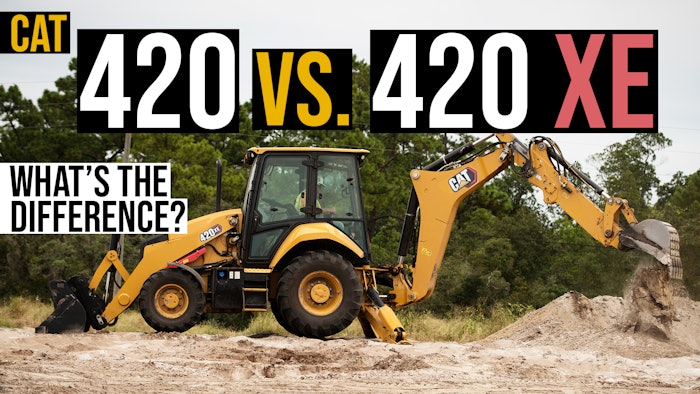 cat 420 backhoe controls
