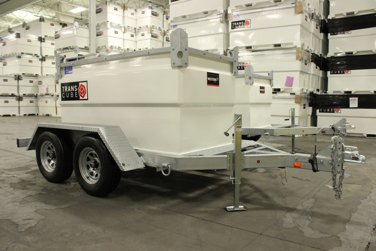 Western Global TransCube Cab mobile fuel tank for jobsites | Equipment ...