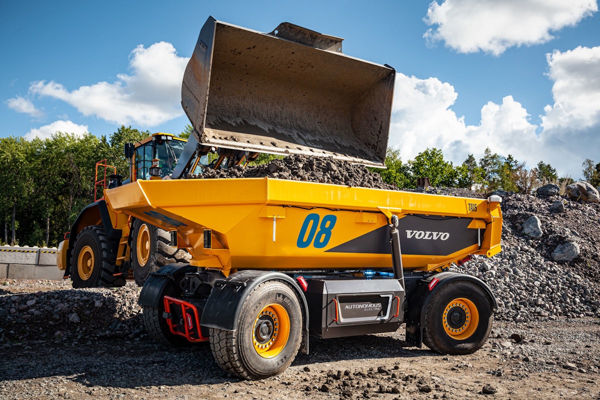 hydraulic excavator prototype