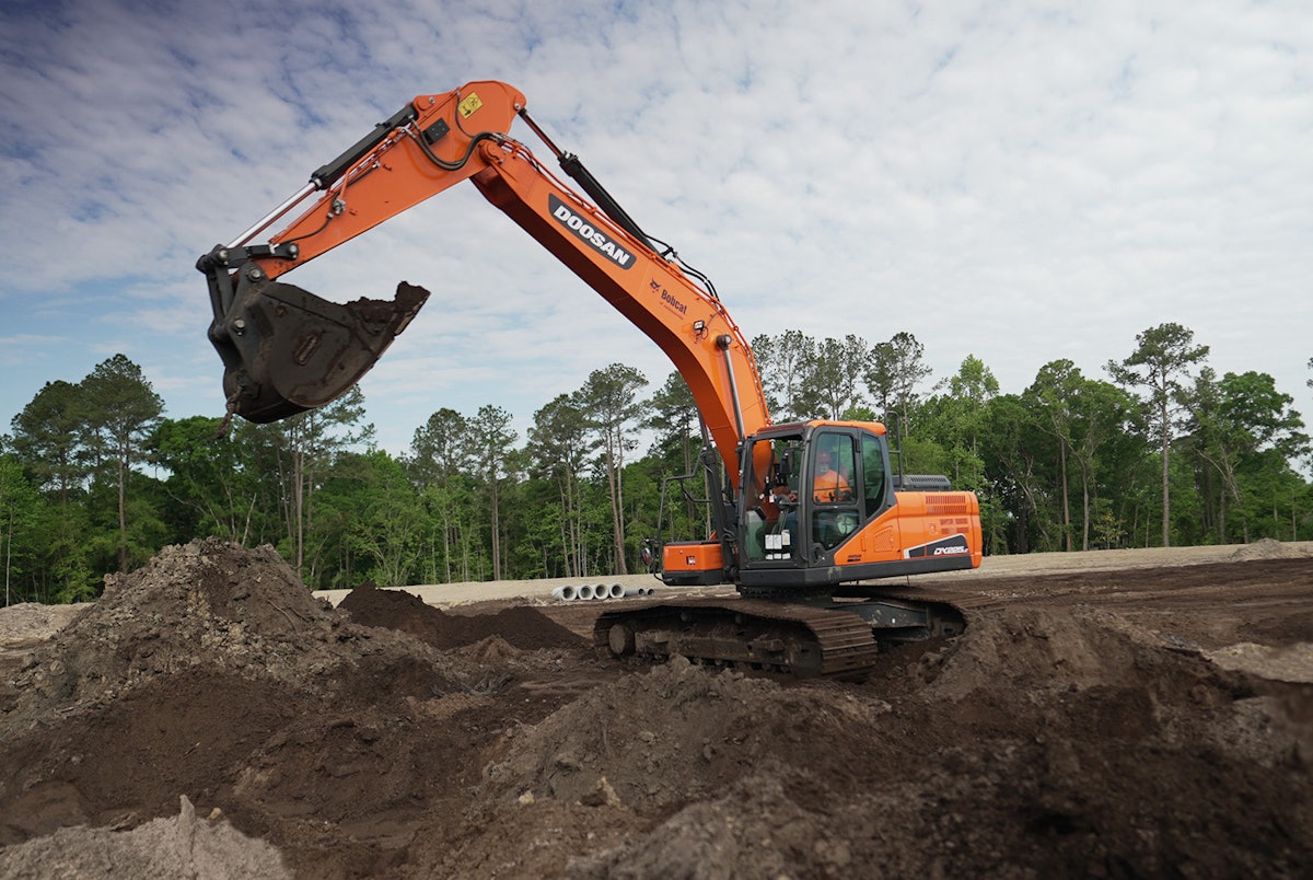 Doosan to offer Trimble Earthworks Grade Control Platform | Equipment World