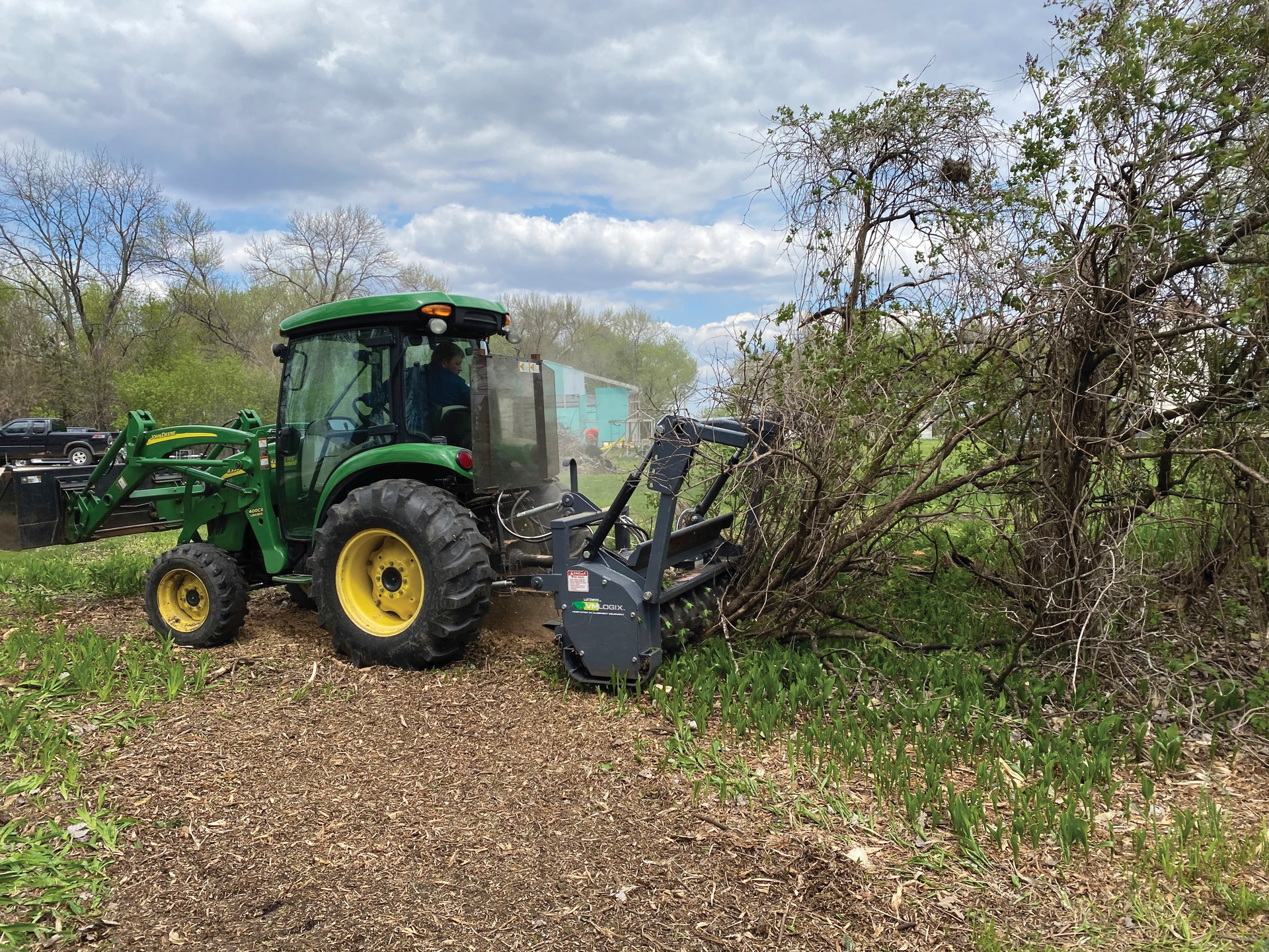 Loftness debuts high horsepower mulcher head | Equipment World