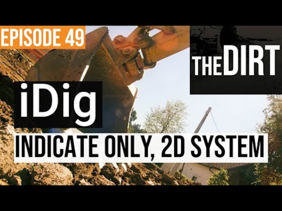 Video: iDig intros low-cost grade guidance for excavators | Equipment World