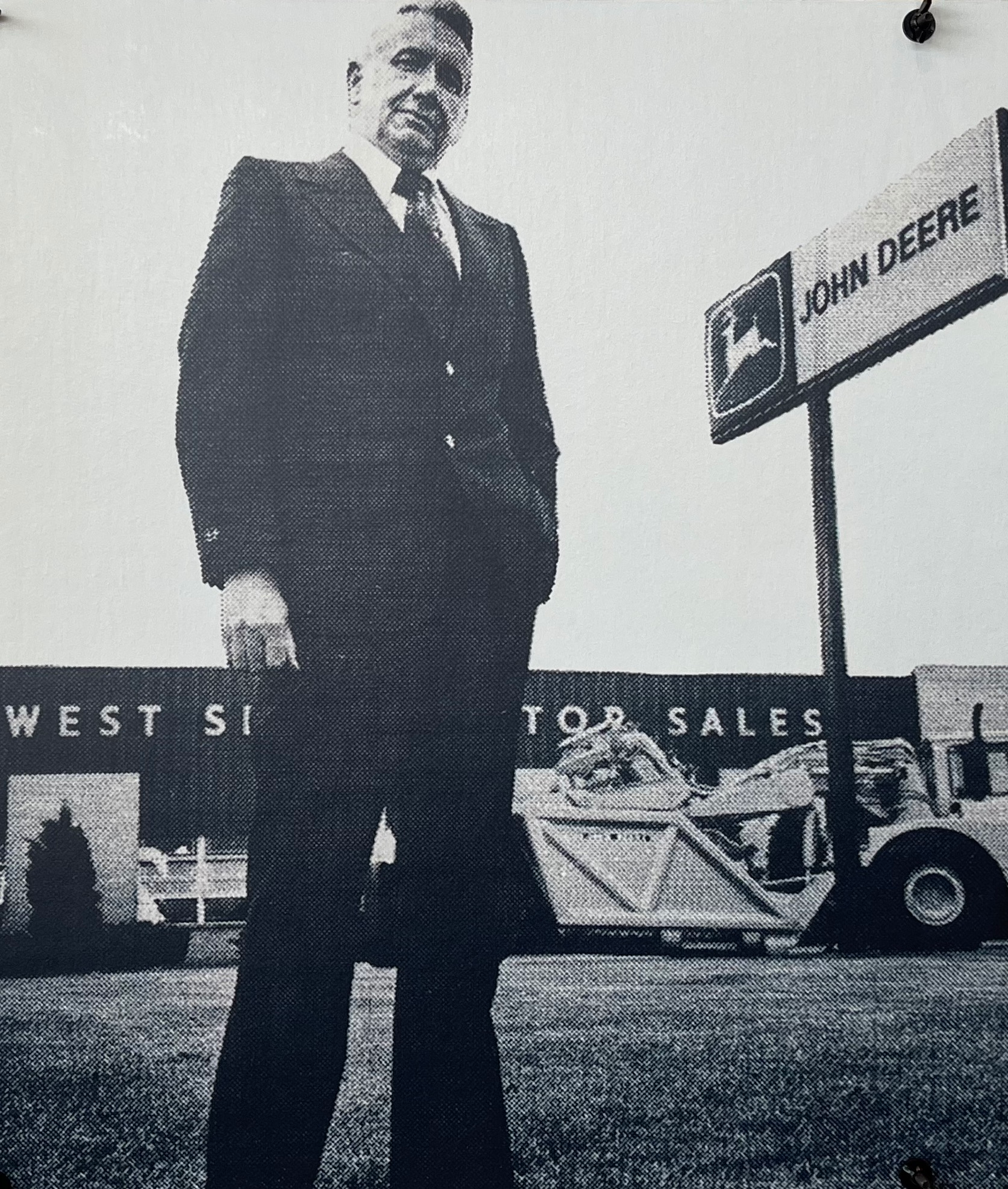 1958 Deere Model 440 backhoe returns to dealer after 60 years ...