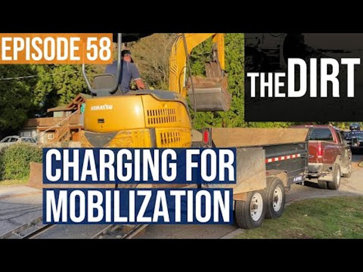 Video: Contractors failing to charge for mobilization costs | Equipment ...