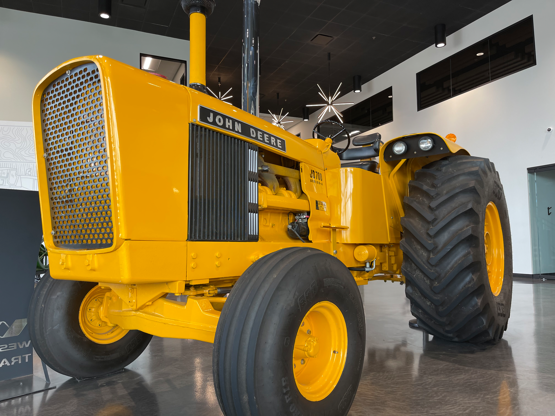1958 Deere Model 440 backhoe returns to dealer after 60 years ...