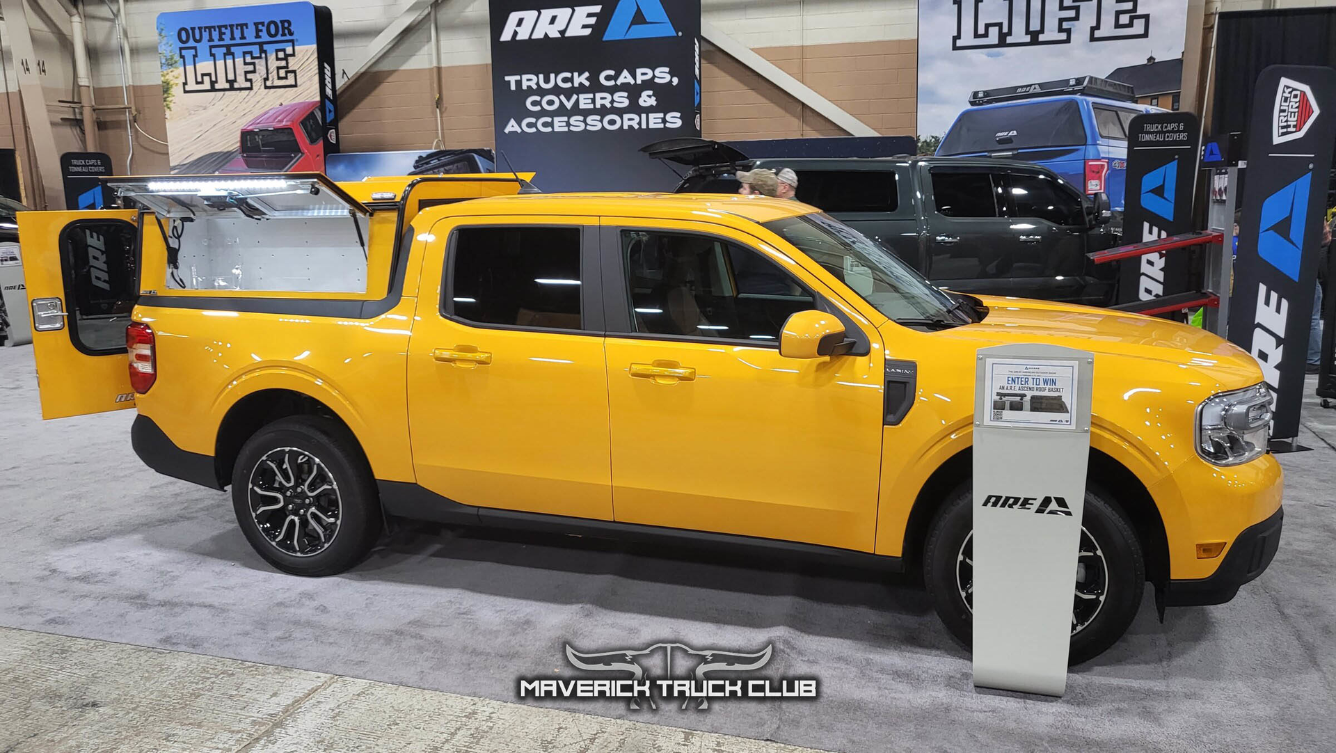 Ford Maverick gets ARE work cap and Kargomaster rack | Equipment World