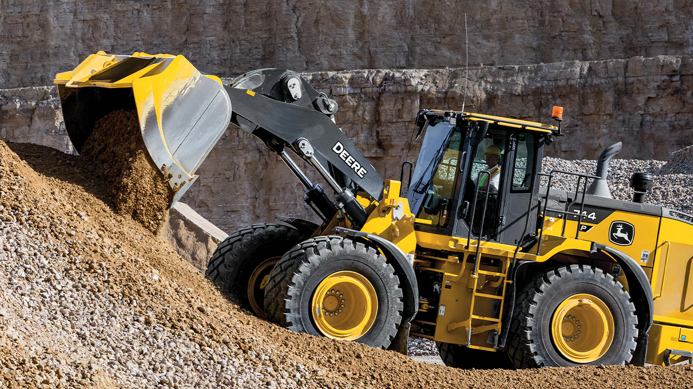 John Deere Unveils Three New Wheel Loader Models Equipment World John Deere Unveils Three New Wheel Loader Models Equipment World