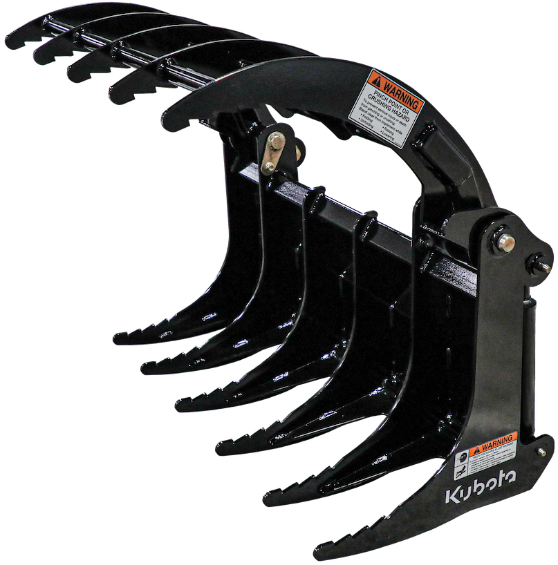 Kubota unveils new attachments for compact construction equipment ...