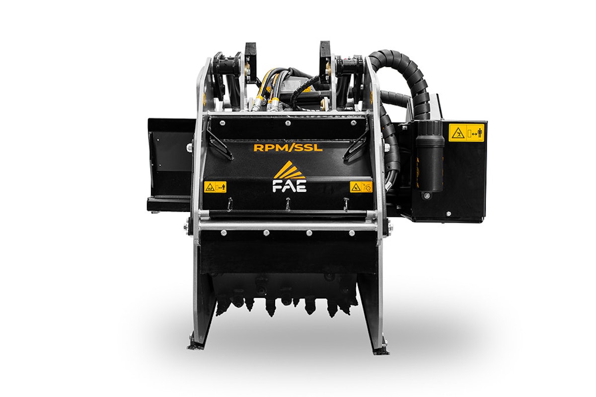FAE intros new road planers for skid steers, compact track loaders ...