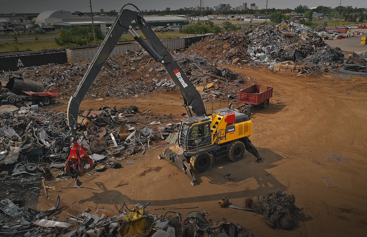 Brandt launches BMH40A Scrap Handler | Equipment World