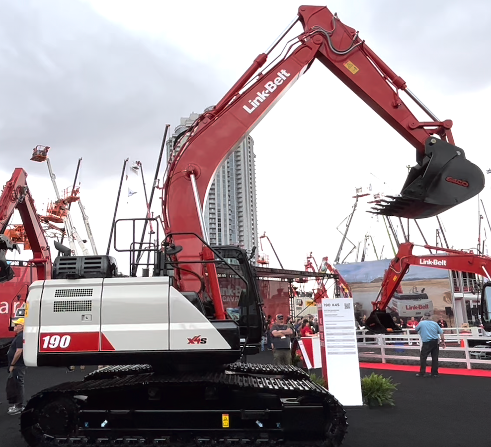 Link-Belt debuts X4S Series excavators at ConExpo (Video) | Equipment World
