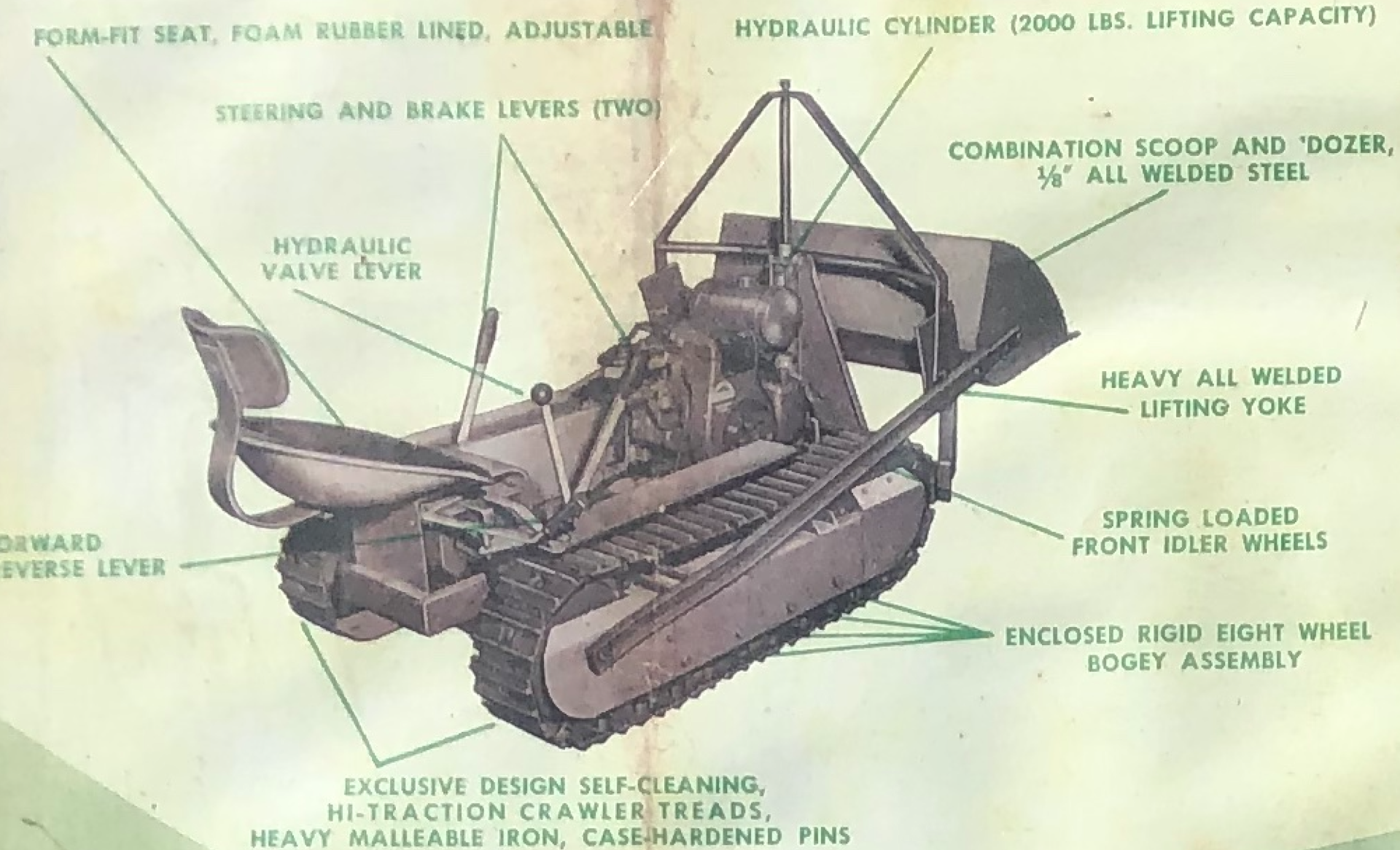Collector restores 1951 Mead “Mighty Mouse” dozer, other rarities ...