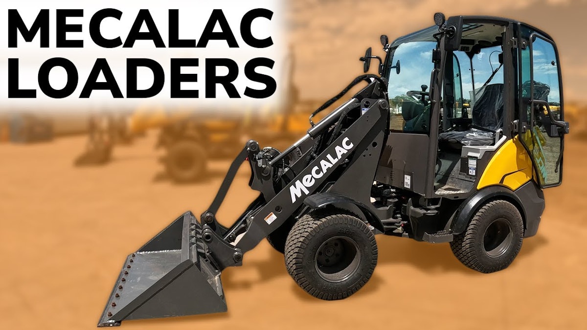 Video: Mecalac intros compact loader line | Equipment World