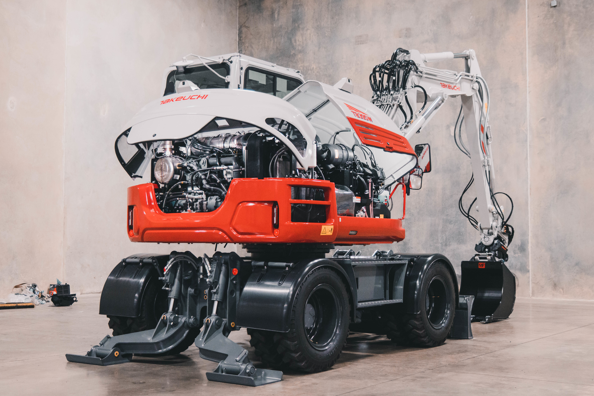 Video: Takeuchi adds TB395W wheeled excavator to product line ...