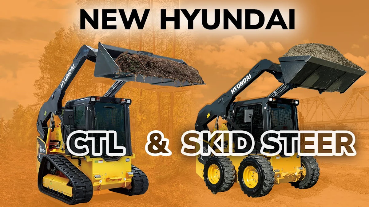 Hyundai rolls out HS120V skid steer, HT100V CTL in U.S. (Video ...