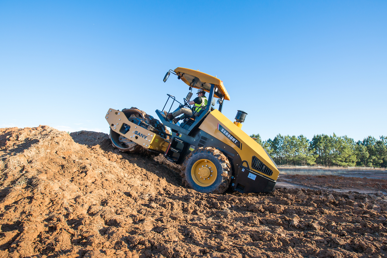 Sany Launches SSR80 Soil Compactor for Roads, Parking Lots - Machinery ...