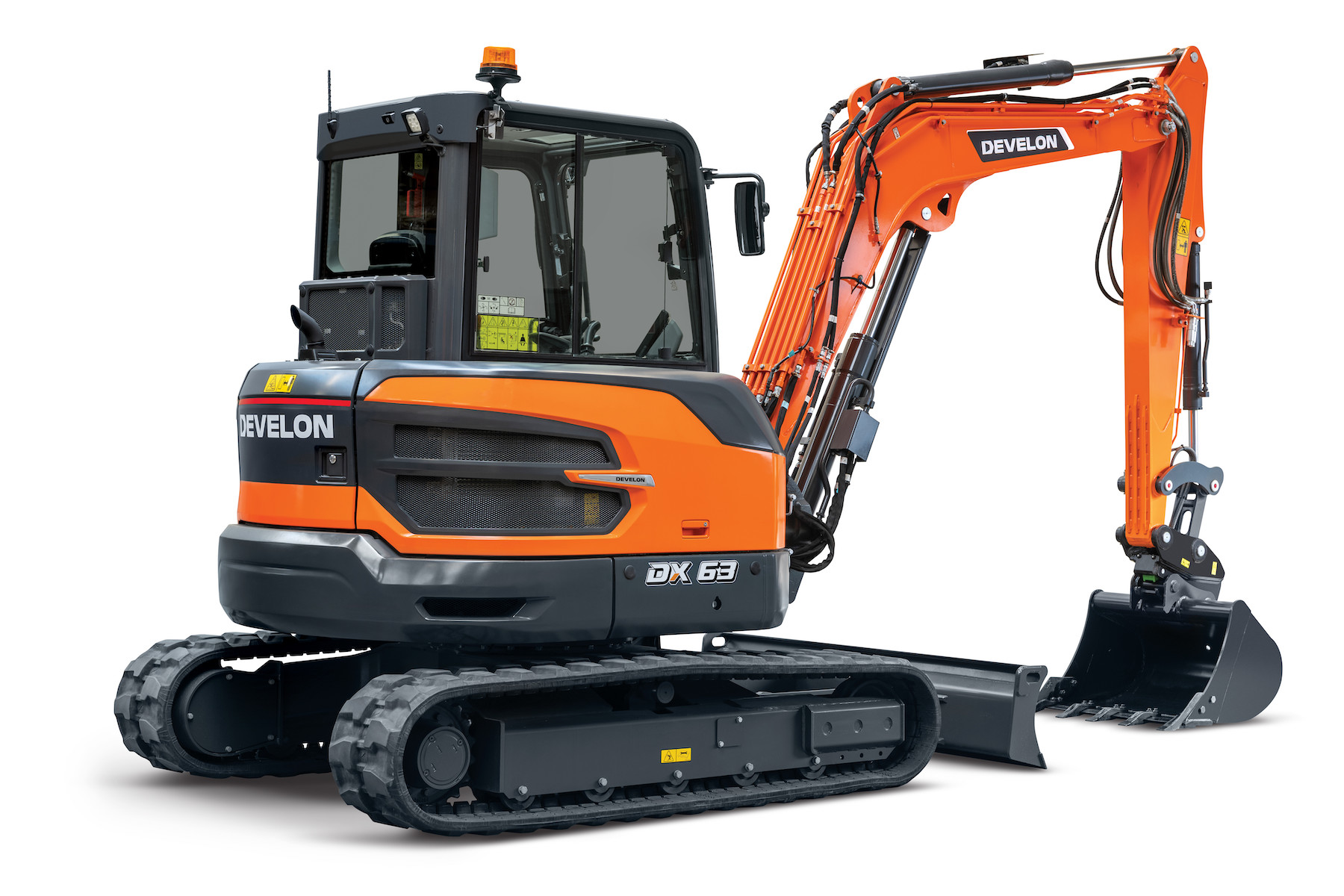 Develon expands compact excavator line with DX63-7 and DX62R-7 ...