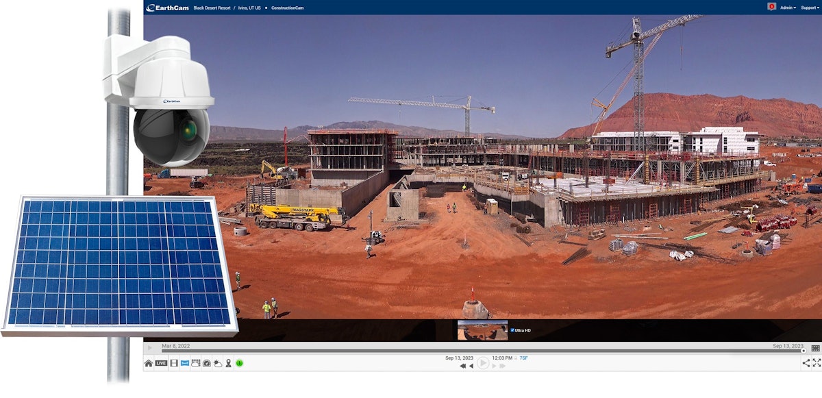 EarthCam launches Solstice Series solar-powered jobsite cameras ...