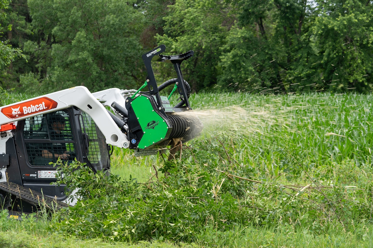 Diamond Mowers unveils DC Pro mulchers for loaders | Equipment World