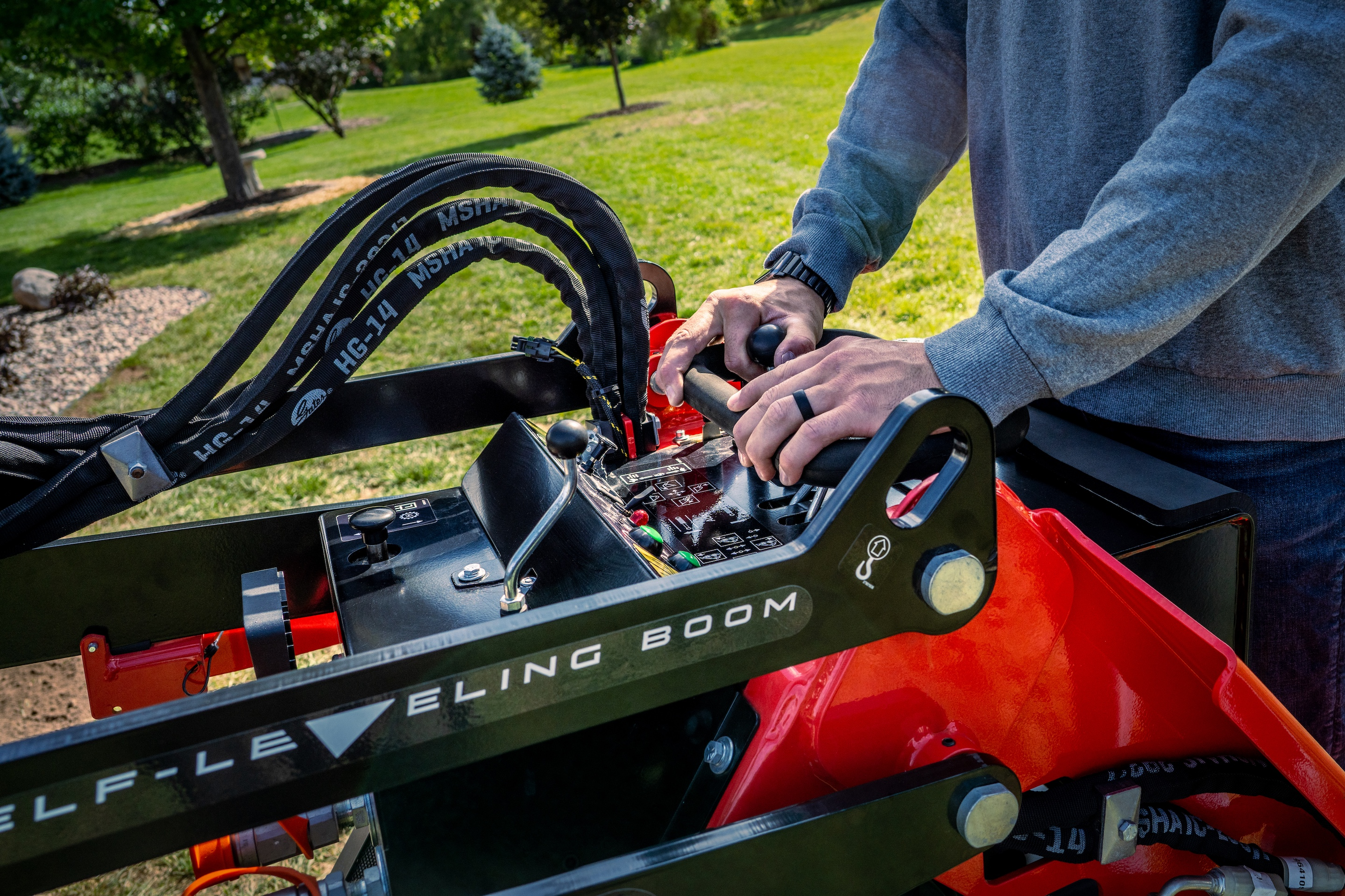 Gravely introduces Axis 100 gas-powered stand-on compact loaders ...