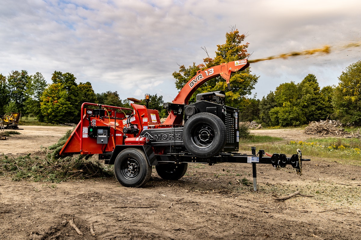 Morbark replaces Eeger Beaver line with new BVR Brush Chippers ...
