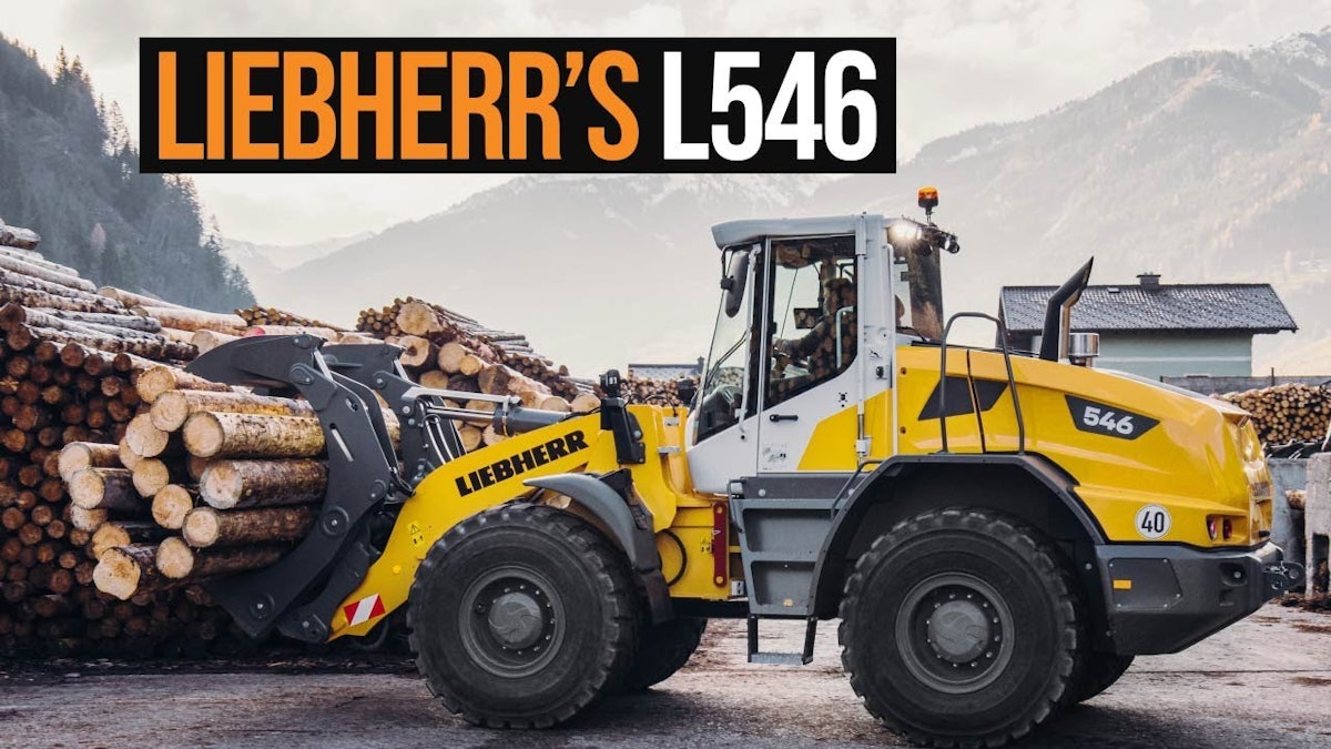 Video: Liebherr’s New L 546 Midsize Wheel Loader | Equipment World