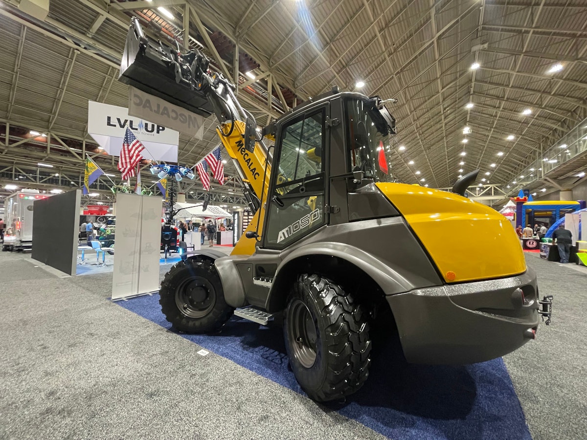 Mecalac intros AT1050 Telescopic Wheel Loader to North America ...