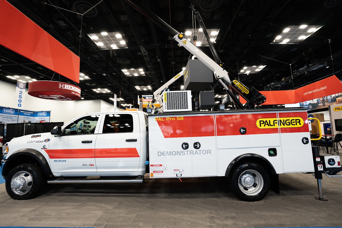 Palfinger releases new mechanics truck, service crane | Equipment World