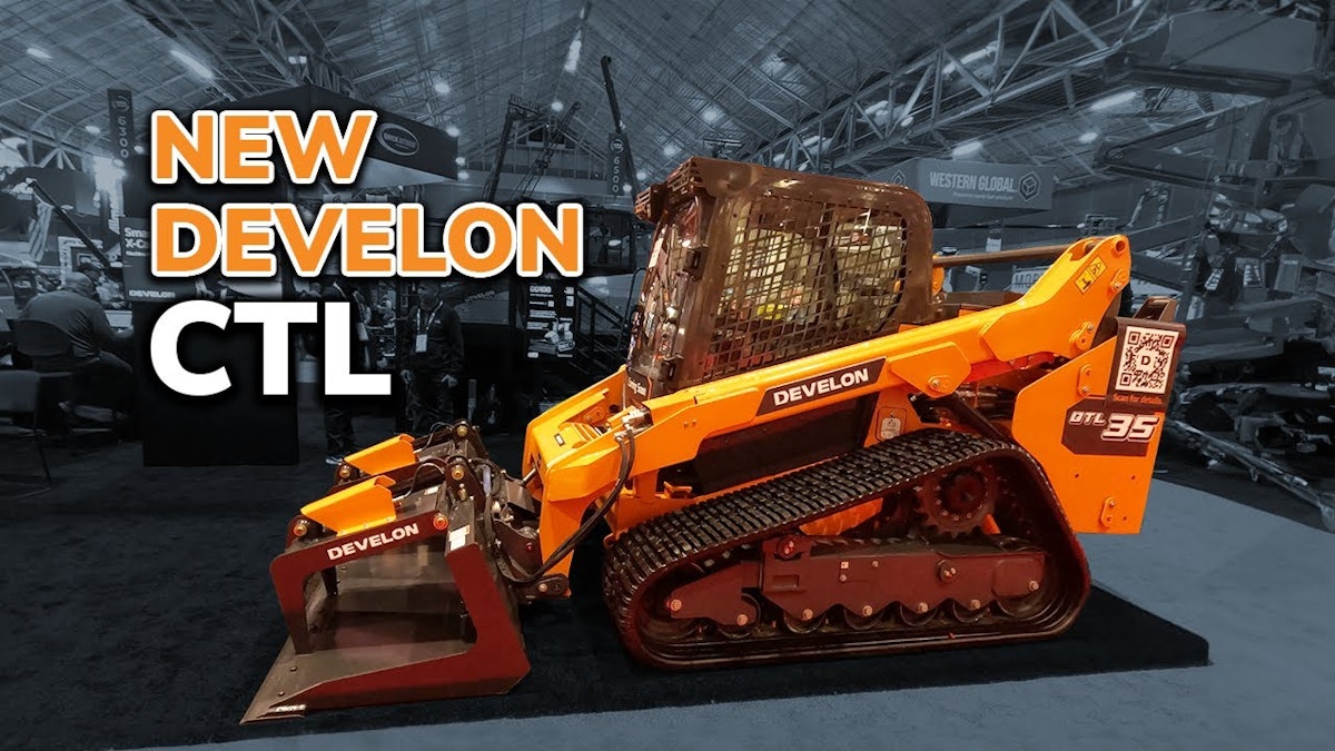 Video: Develon's New DTL35 Compact Track Loader | Equipment World