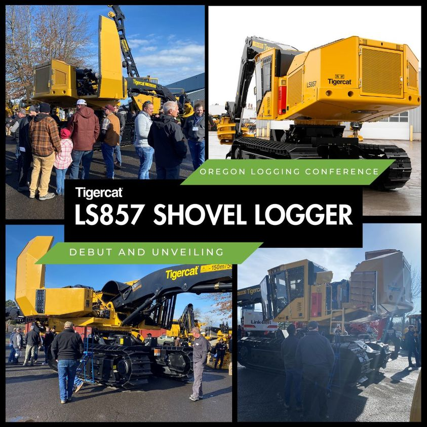 Tigercat teases LS857 Shovel Logger prototype | Equipment World