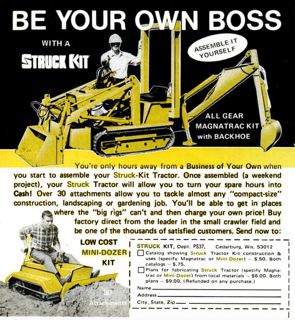 Struck Mini Dozer collector focuses on small machines | Equipment World
