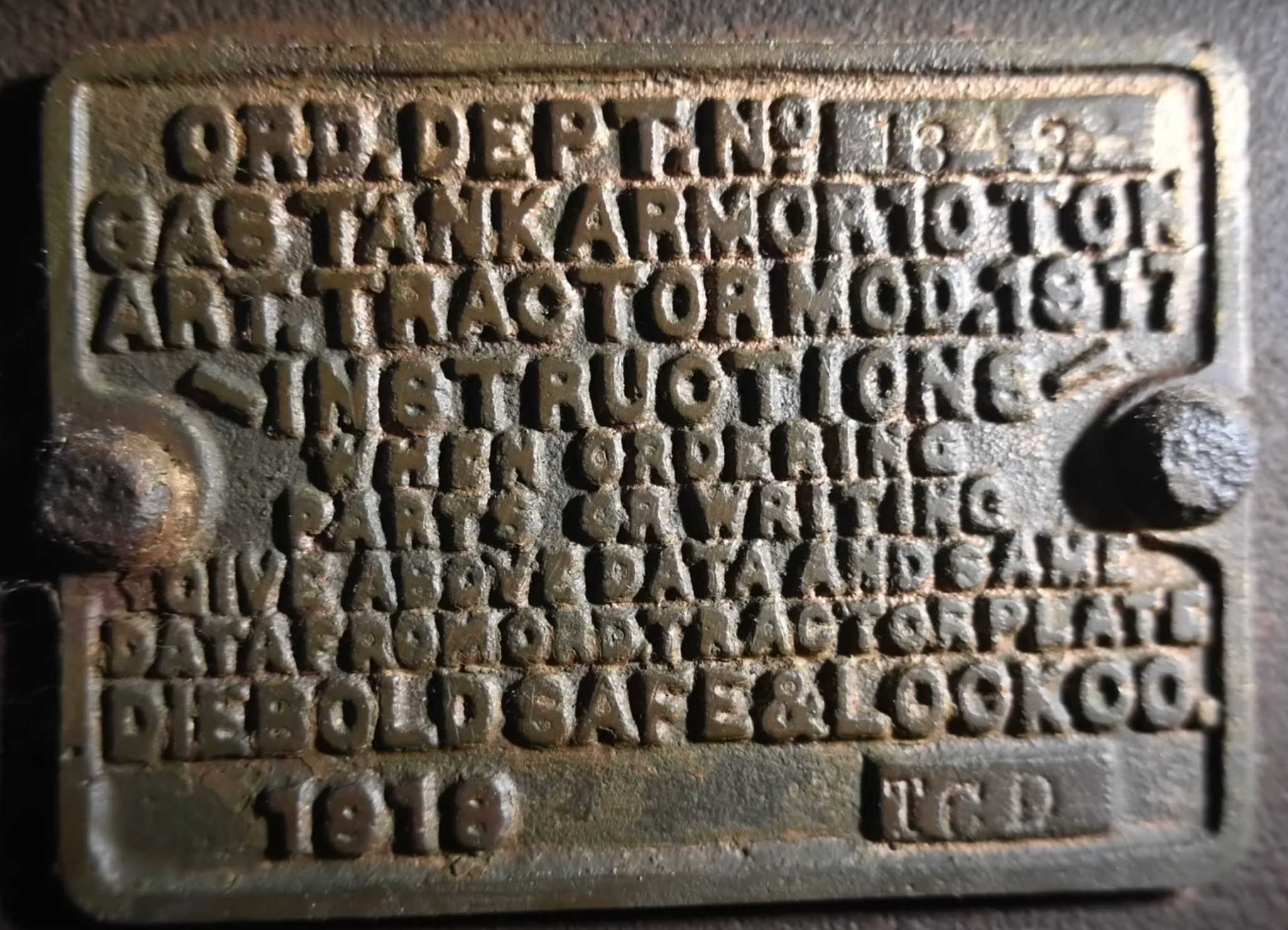 Rescue of 1918 Holt WWI tractor documented in YouTube video | Equipment ...