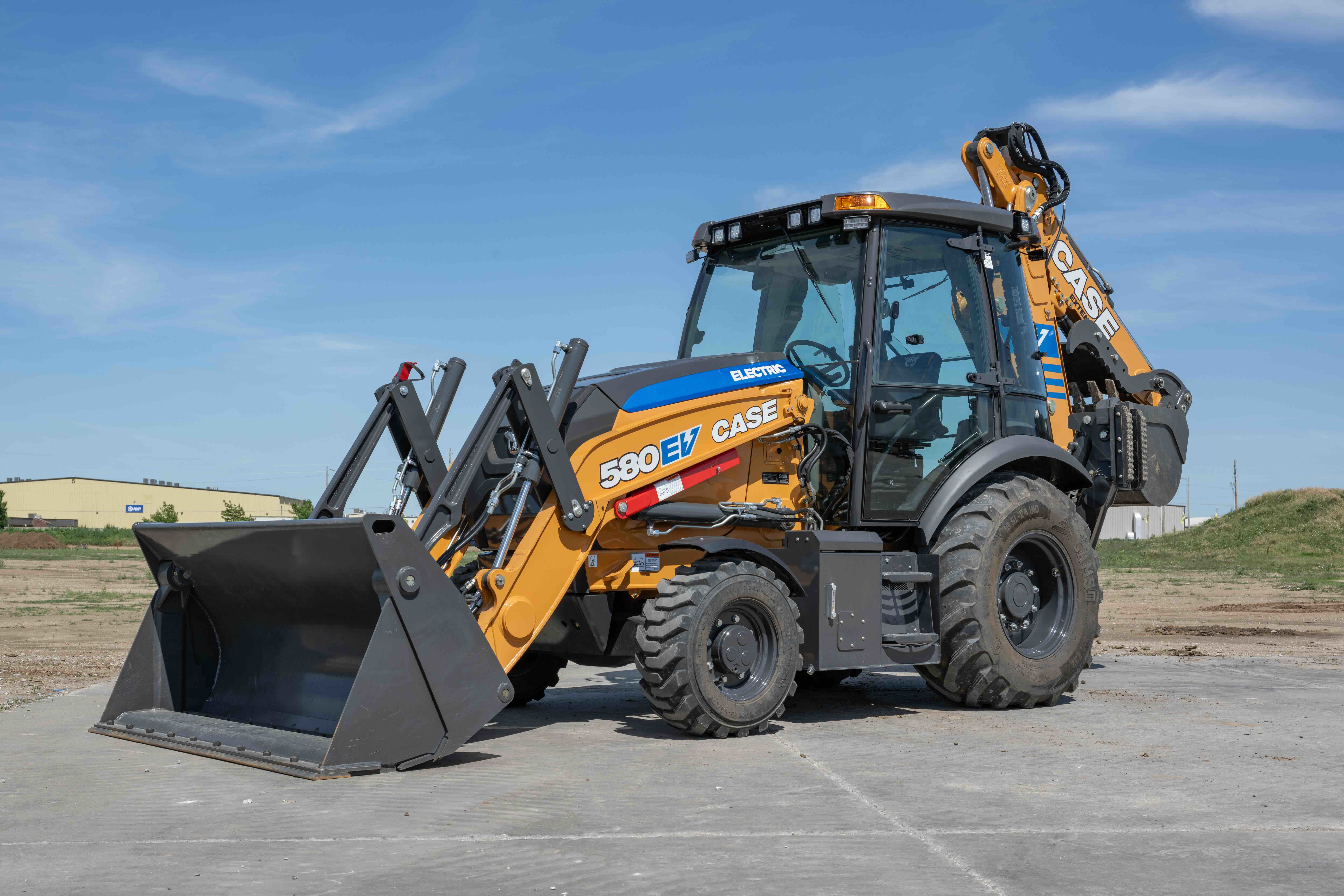 Case Releases World’s First Commercial Electric Backhoe | Equipment World