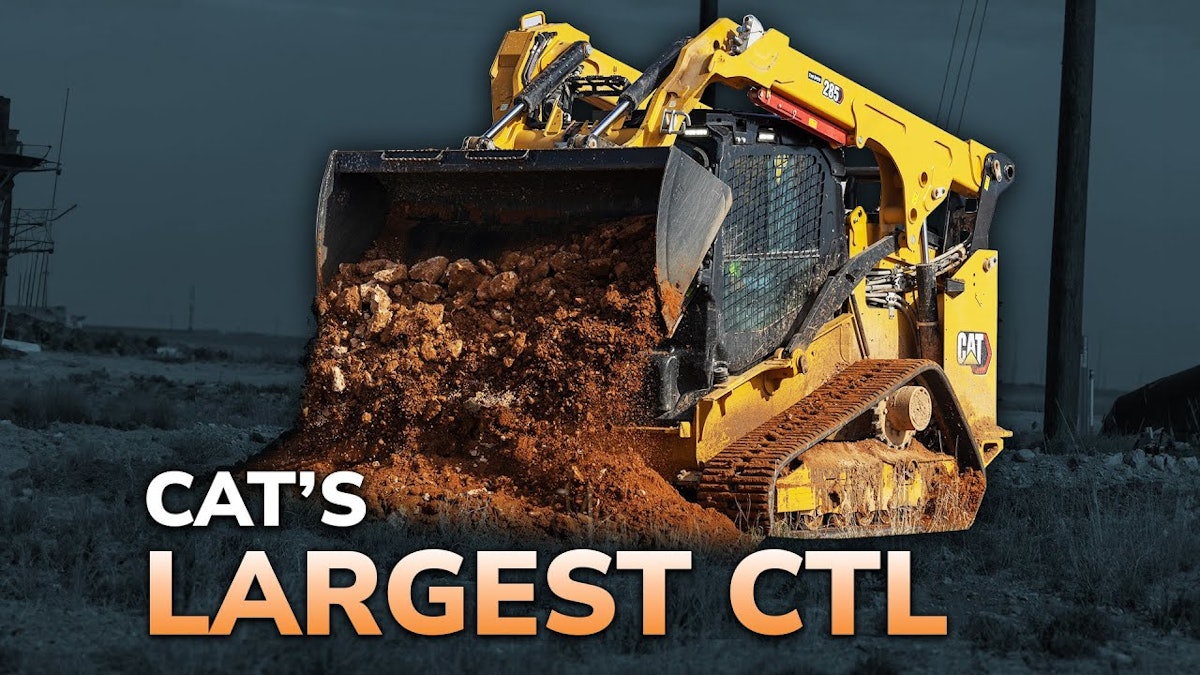 Video: Tour Cat’s new, largest compact track loader, the 285 ...
