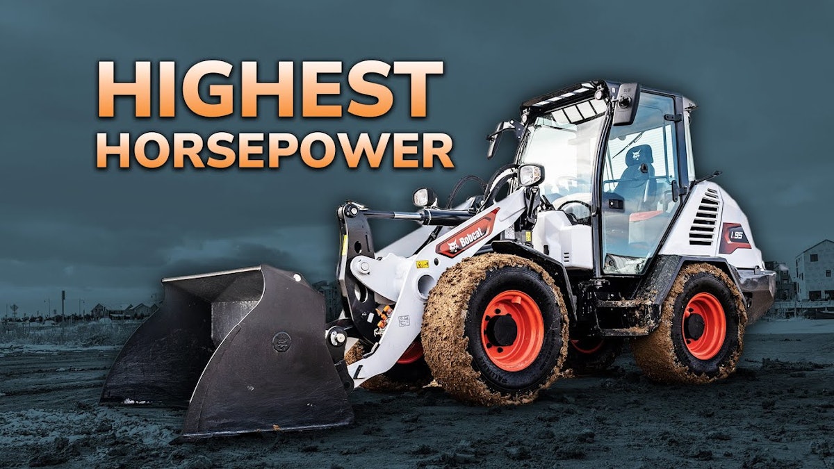 Video: Bobcat’s Most Powerful Compact Wheel Loader, the New L95 ...