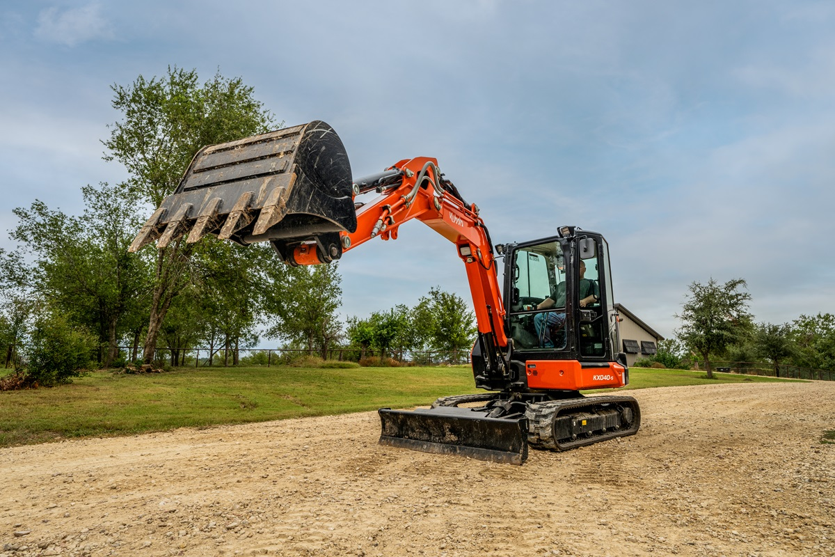 Kubota Unveils KX040-5 Mini Excavator at World of Concrete | Equipment ...